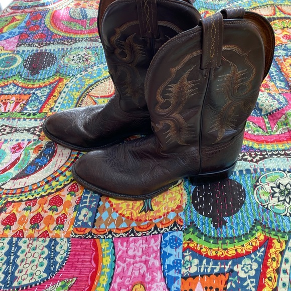 Tony Lama | Shoes | Tony Lama Mens Leather Boots Measure 112 Inches ...